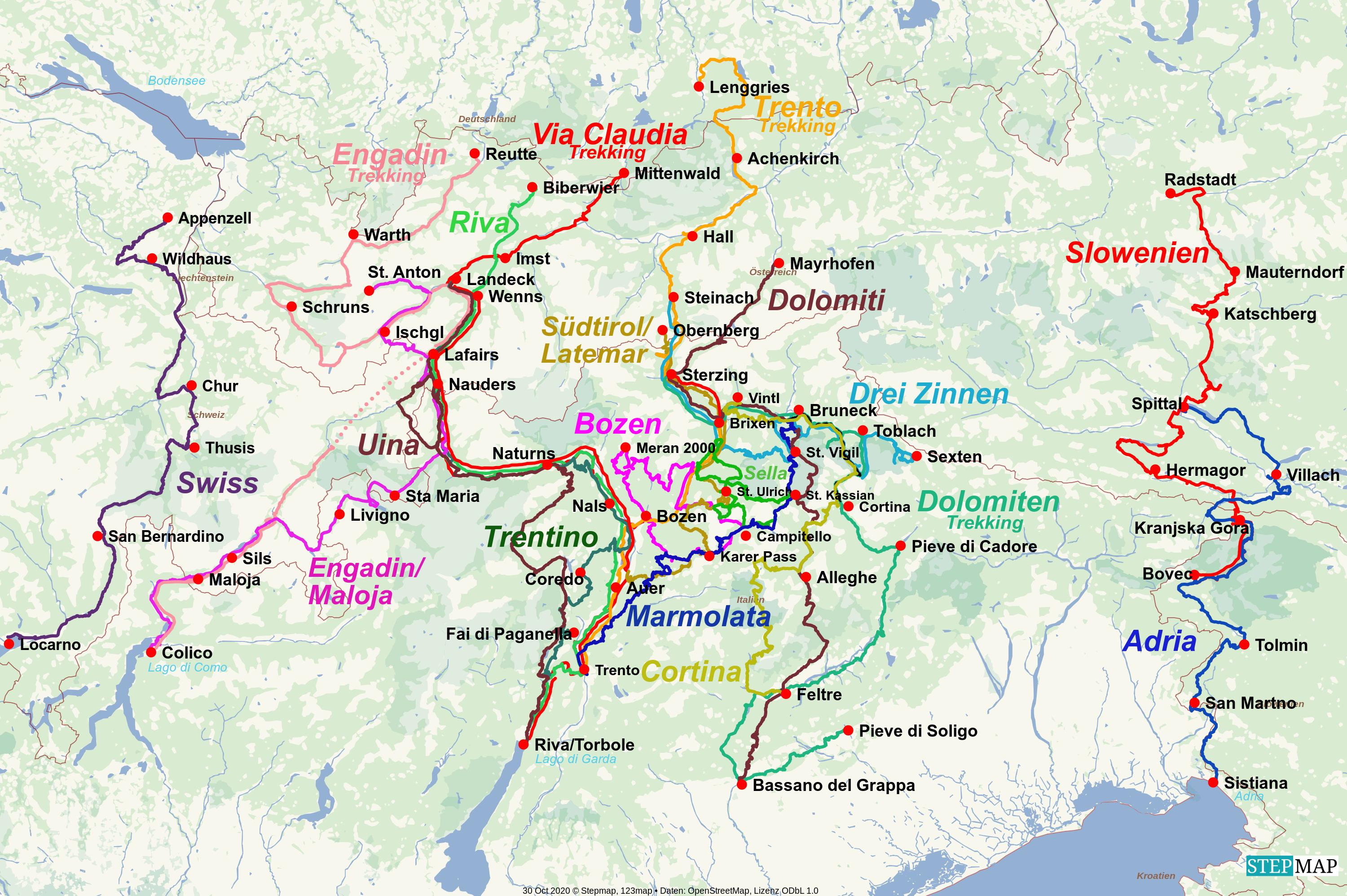 ALPS Biketours - Mountainbike (MTB) Touren - Transalp ...